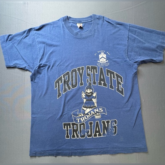 Fruit of the Loom | Shirts | Vintage Troy State Shirt Fruit Of The Loom ...
